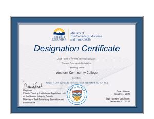 About | WCC - Western Community College